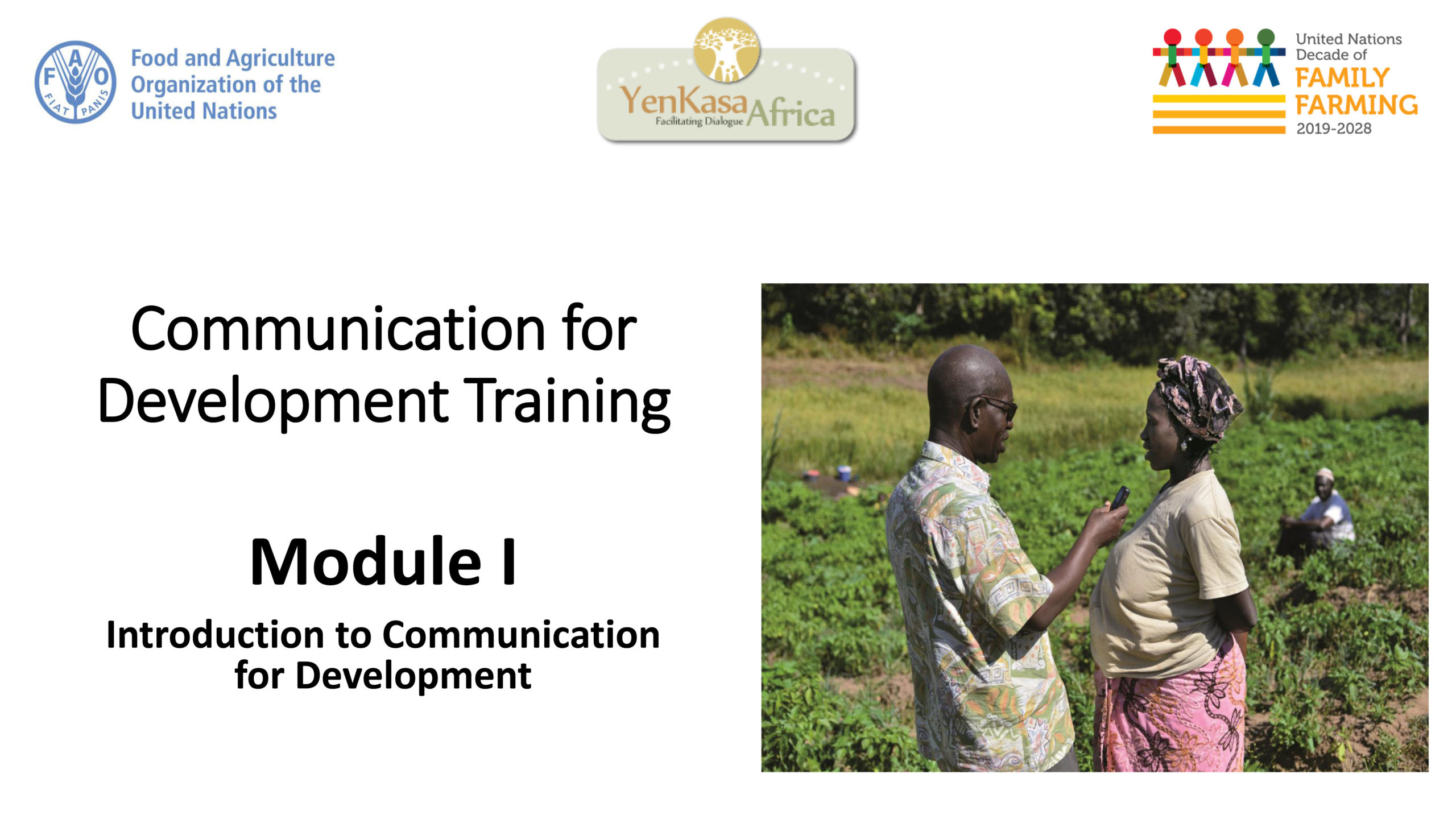 Introduction to Communication for Development - Yenkasa Africa